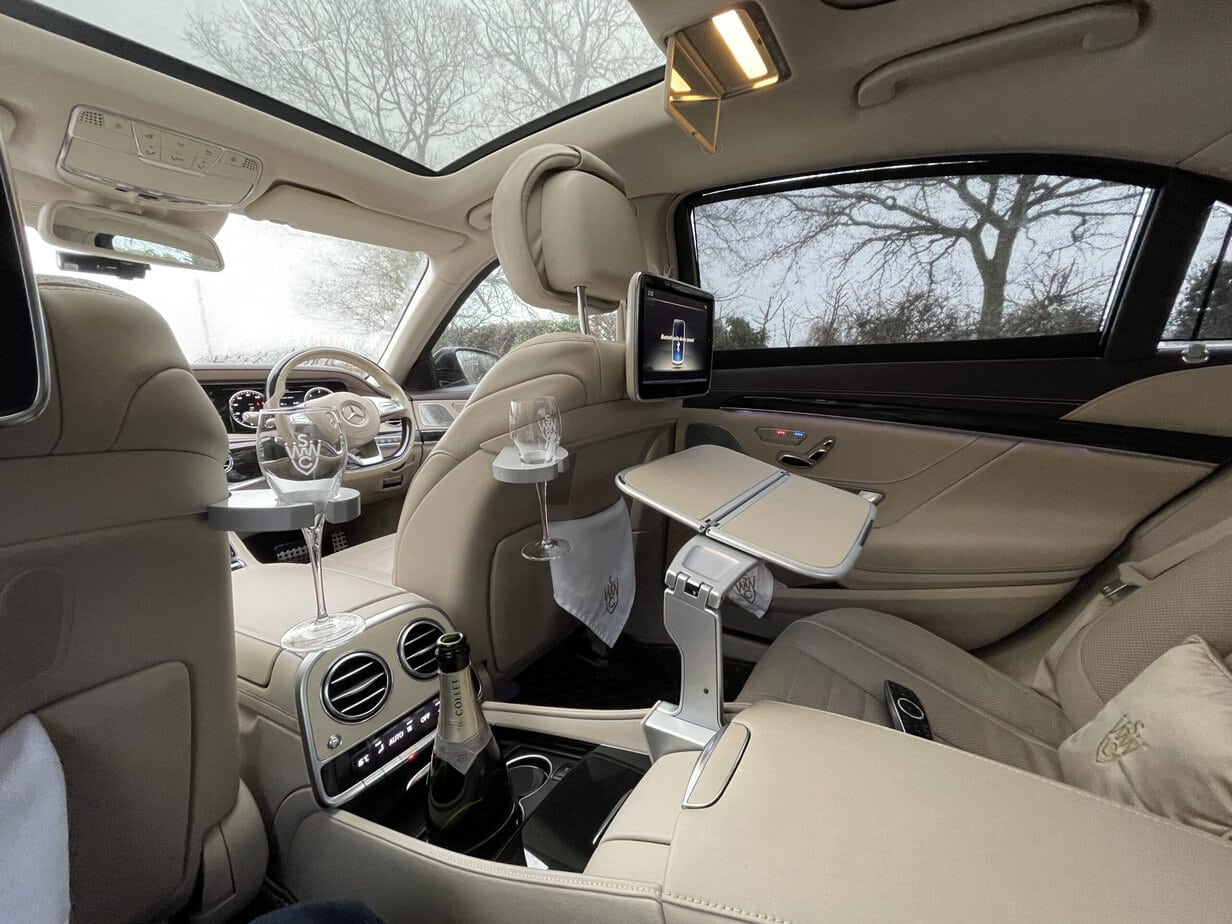 Luxury Mercedes S Class Chauffeur Hire London | White Glove