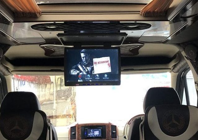 Chauffeured VIP Minibus - Mercedes Ultra Luxury for hire.